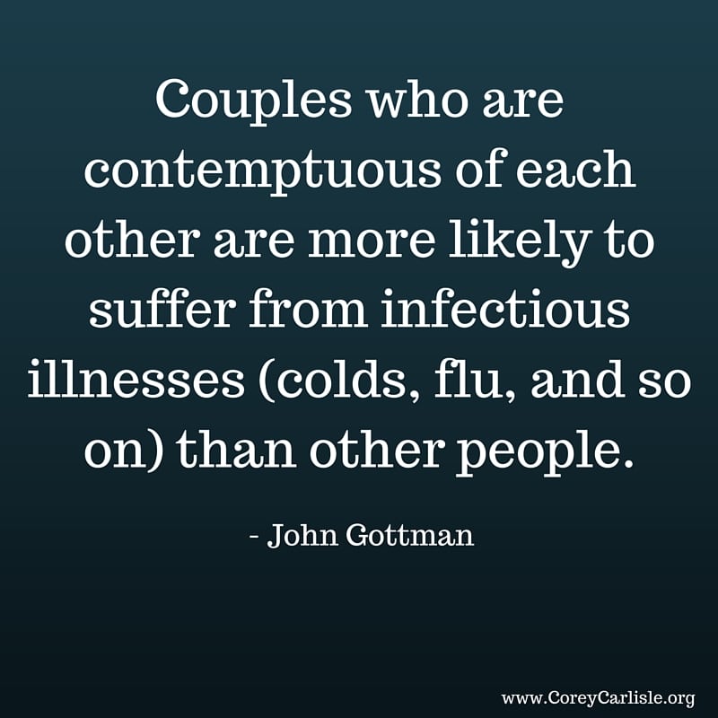 From Contempt to Admiration - Dr. Corey Carlisle