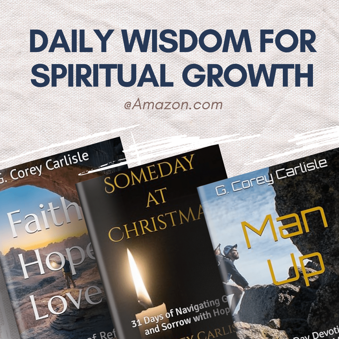Devotionals for Men - Dr. Corey Carlisle